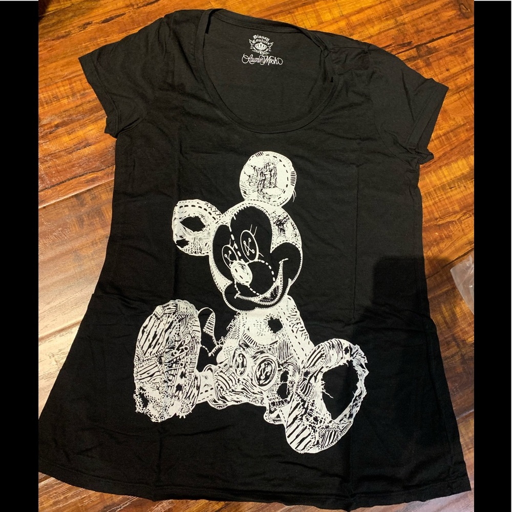 Lauren Moshi & Disney Roxy Perfect T Mickey Black - Gem
